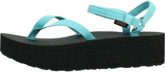 Teva Flatform Slim Sandale - - Sport - Damen - Blau - 40 EU