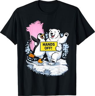 Greenland Eisb&auml;r und Pinguin: Gr&ouml;nland und Antarktis T-Shirt