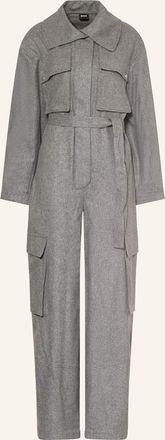 HUGO BOSS Jumpsuit Daspira grau