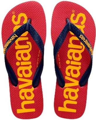 Havaianas HAV. Top Logomania 2, Tongs unisexes enfants, Bleu marine, 23 EU