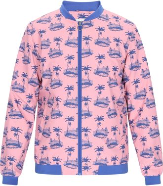 Mymo Jacke M&auml;nner rosa mehrfarbig