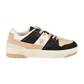 Tommy Hilfiger Baskets Premium Low Basket - Femme - Chaussures - Beige - Taille: 36 EU