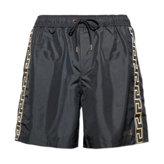 Versace Jacquard Badeshorts - - Swimwear - Herren - Schwarzk - S