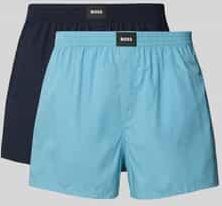 HUGO BOSS Regular Fit Trunks in Premiumqualität im 2er-Pack