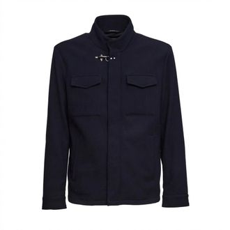 Fay Femme, Vestes, Bleu, Taille: 42 FR Field Jacket