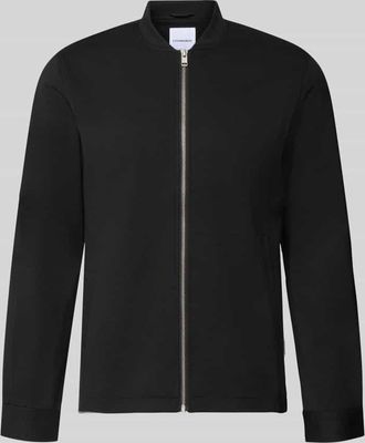 Lindbergh Slim Fit Sweatjacke mit Stehkragen