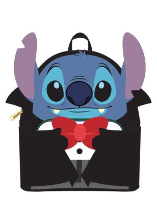Loungefly Disney Vampire Stitch Bowtie Womens Double Strap Shoulder Bag Purse
