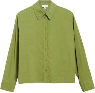 s.Oliver Langarmbluse Bluse Feincordbluse mit Fledermaus&auml;rmeln im Relaxed Fit