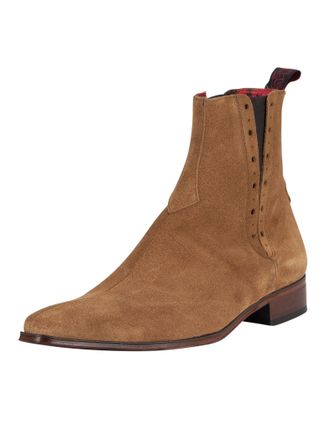Jeffery West Chelsea-Stiefel aus Wildleder - Braun