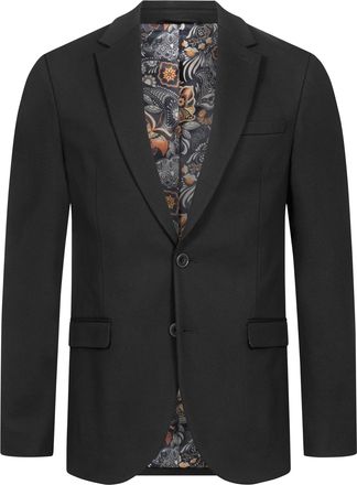 JEFF Herren JFEzra Sakko mit Stretch | Klassische Anzugjacke Herrenjackett Black, 50
