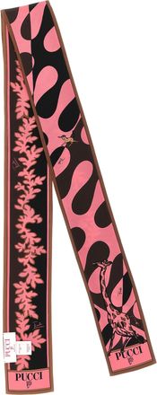 Emilio Pucci Silk Twill Foulard Scarf - Multicolor