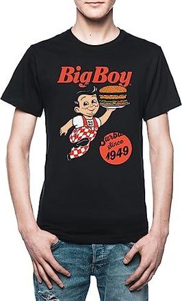 Vendax Vendax Bobs Big Boy Burger T-Shirt Homme Noir