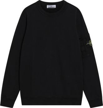 Stone Island Homme, Sweatshirts et sweats &agrave; capuche, Bleu, Taille: 2XL Crewneck SweaT-shirt