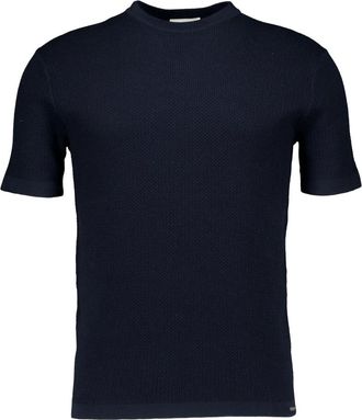Gentiluomo Homme, Tops, Bleu, Taille: XL Round Neck Ss T-shirt