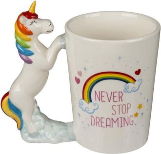 Out of the Blue OOTB 78/8272 Tasse mit Einhorn Keramik