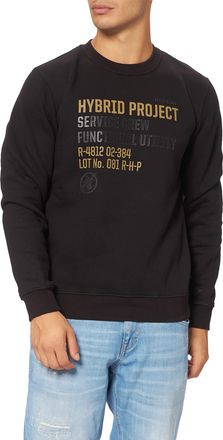 Replay Herren M3526.000.22706 Sweatshirt, Schwarz (098 Black), XS
