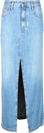 Jacob Cohen Femme, Jupes, Bleu, Taille: 36 FR Jupe en jean