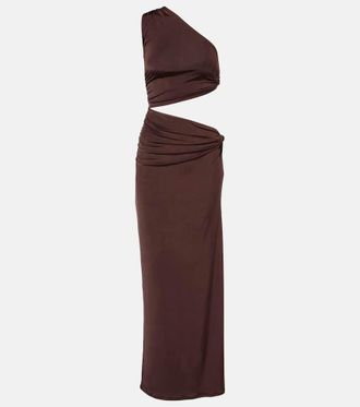 JADE Swim Robe longue asymétrique Yana