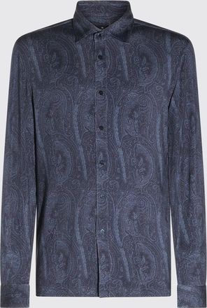Etro Hemd Herren Farbe Blau