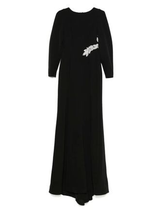 Cristallini Paola Abendkleid - Schwarz