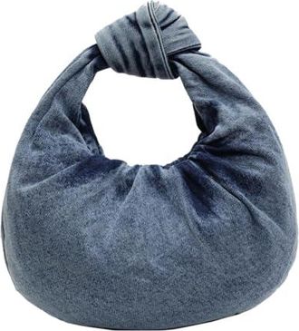 Generico Sac fourre-tout en forme de nuage pour le travail | Sac fourre-tout décontracté pour femme, sac fourre-tout doux, sac à main tendance, Bleu, Refer to 