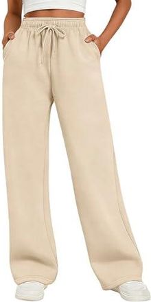 Generic Pantalon De Sport Femme Chic D&eacute;t&eacute; Long Pants Respirant Classique Pas Cher Sweatpants Tendance Chic Elegant Surv&ecirc;tement D&eacute;tente Mode Taille Elastique 2