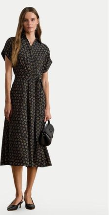 Lauren Ralph Lauren Hemdkleid 200P03557001 Dunkelblau Regular Fit