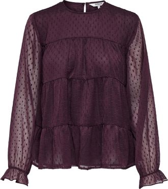 Only Onleliza Life Ls Dobby Top WVN