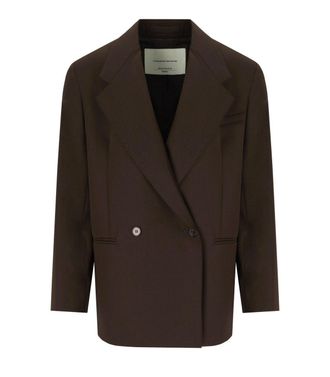 Weekend by Max Mara BLAZER &Agrave; SIMPLE BOUTONNAGE GINSENG MARRON MAX MARA WEEKEND