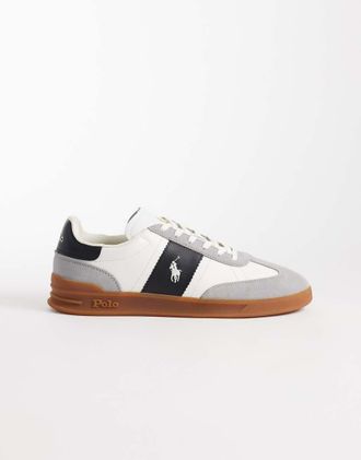 Polo Ralph Lauren Sneaker in Wei&szlig; und Grau