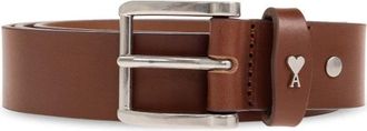 Ami unisex, Accessoires, Brun, Taille: 105 CM La Ceinture en Cuir