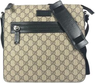 Gucci unisex, Pre-owned, Beige, Taille: ONE Size Sac bandouli&egrave;re vintage Pre-owned