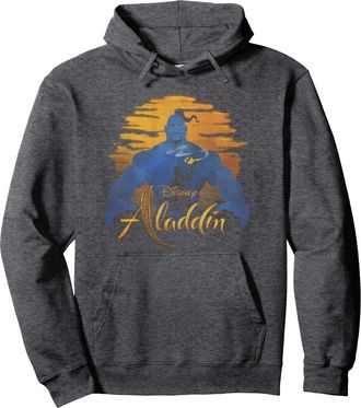 Disney Aladdin Live Action Genie & Aladdin Sunset Silhouette Pullover Hoodie