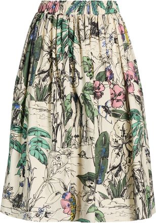 Shirtaporter HOSEN & R&Ouml;CKE - Midi-R&ouml;cke auf YOOX.COM