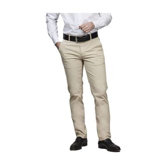 Hansen & Jacob Hansen & Jacob, Homme, Pantalons, Beige, Taille: W33 L34 Chino Classique