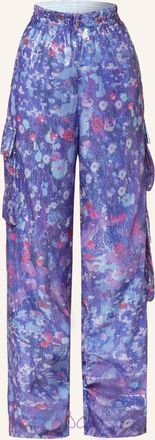 Khrisjoy Khrisjoy Cargohose Mit Pailletten lila