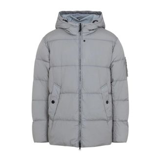 Stone Island Gesteppte Jacke - - Jackets - Herren - Grau - S