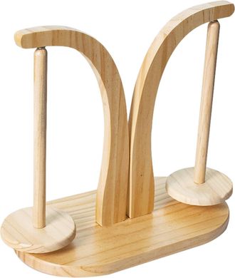 Generic Fadenhalter - Garnhalter für Häkelnadeln | Häkelgarnhalter | Pendelstrickhalter mit Magnetgarn | Fadenhalter für Doppelhäkelnadel | Drehbares Nähwerkz