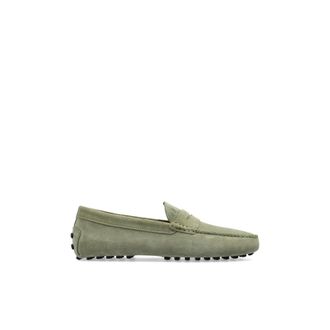 Tod's Suede Loafers - - Shoes - Herren - Gr&uuml;n - 40 EU