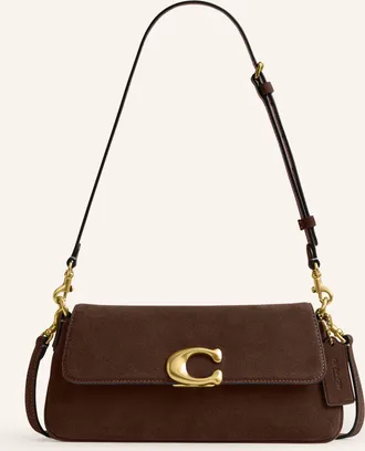 Coach Schultertasche Jet braun
