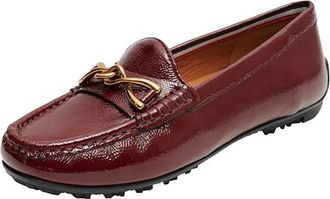 Geox Mocassins D Cosmopolis + Grip pour Femme, Bordeaux fonc&eacute;, 39 EU