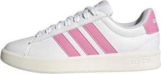 adidas Femme Grand Court 3.0 Shoes, FTWR White/Bliss Pink/Core White, 39 1/3 EU