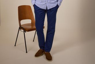 Bexley Kasey - Pantalon homme bleu fonc&eacute;