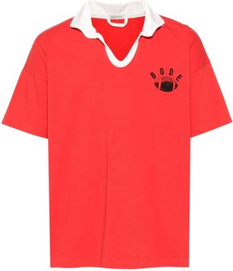 Bode Worcester Poloshirt - Rot
