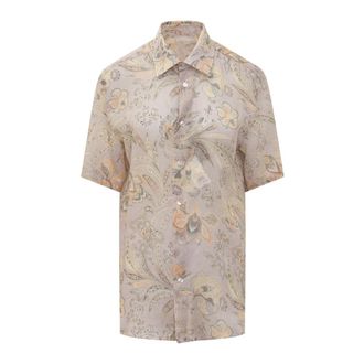 Etro Kurz&auml;rmeliges Hemd - - Shirts - Herren - Mehrfarbig - XS