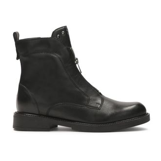 Kazar Bequeme Stiefel mit Rei&szlig;verschluss-Oberteil - - Shoes - Damen - Schwarzk - 38 EU