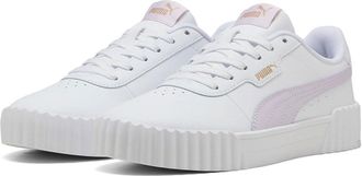 Puma Puma Carina 3.0, Weiblich Sneaker, Puma White-Lilac Frost-Puma Gold