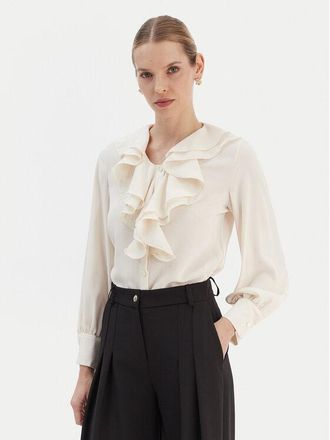 Rinascimento Rinascimento Hemd CFC0020157002 &Eacute;cru Regular Fit