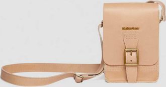 Dr. Martens Carrara Vertikale Umh&auml;ngetasche Aus Leder in Creme