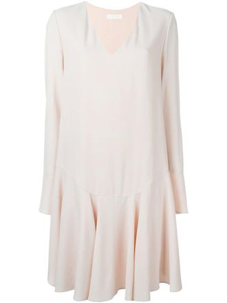 Chlo&eacute; robe &agrave; godets - Rose